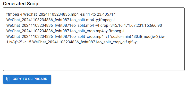 Video Editing Too Tedious? FFmpeg 3-in-1 Script Tool: Split/Crop/GIF Generation, One Command to ...